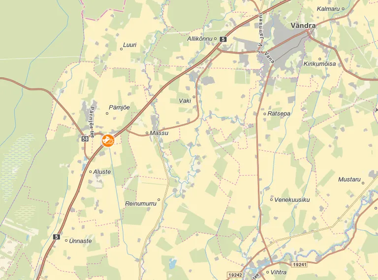 Peatee märki eiranud veokijuht põhjustas õnnetuse