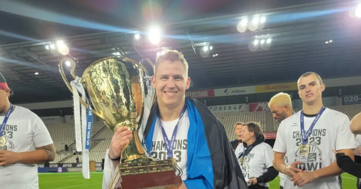 Ülar Tiitma tuli Ameerika jalgpallis Saksamaa meistriks