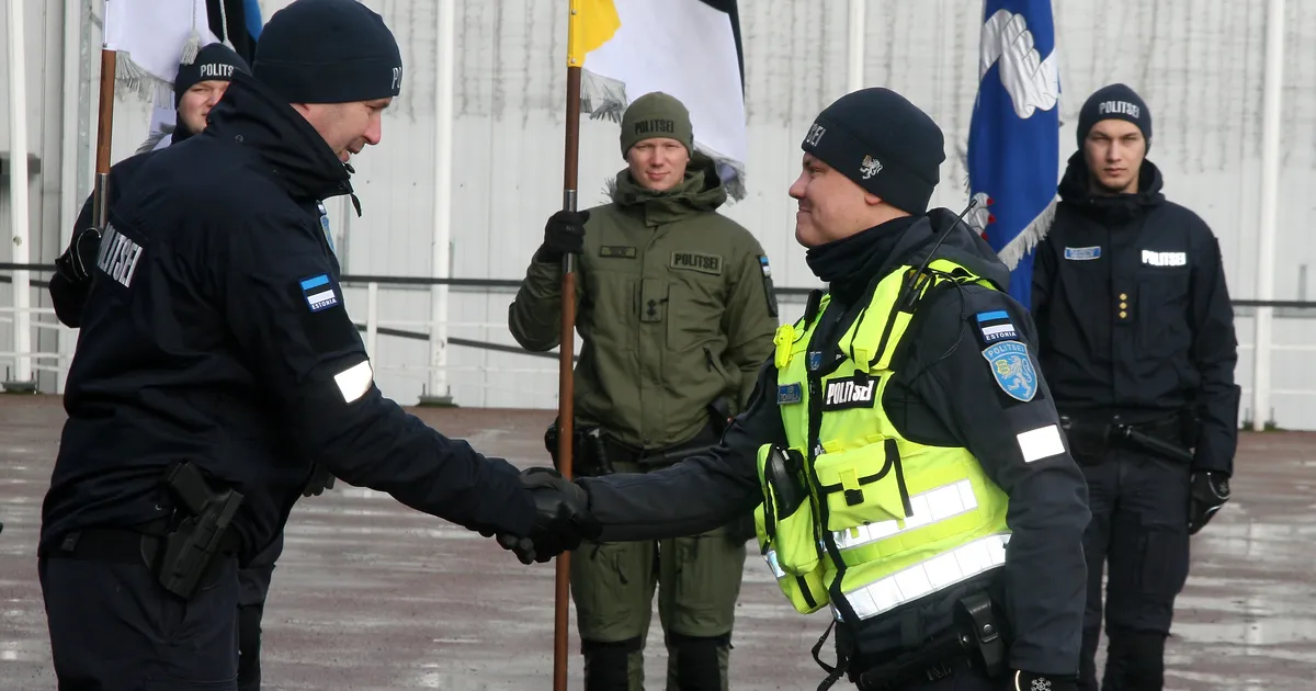 PILDIGALERII Politsei- ja piirivalveametnikud tähistasid Eesti ...