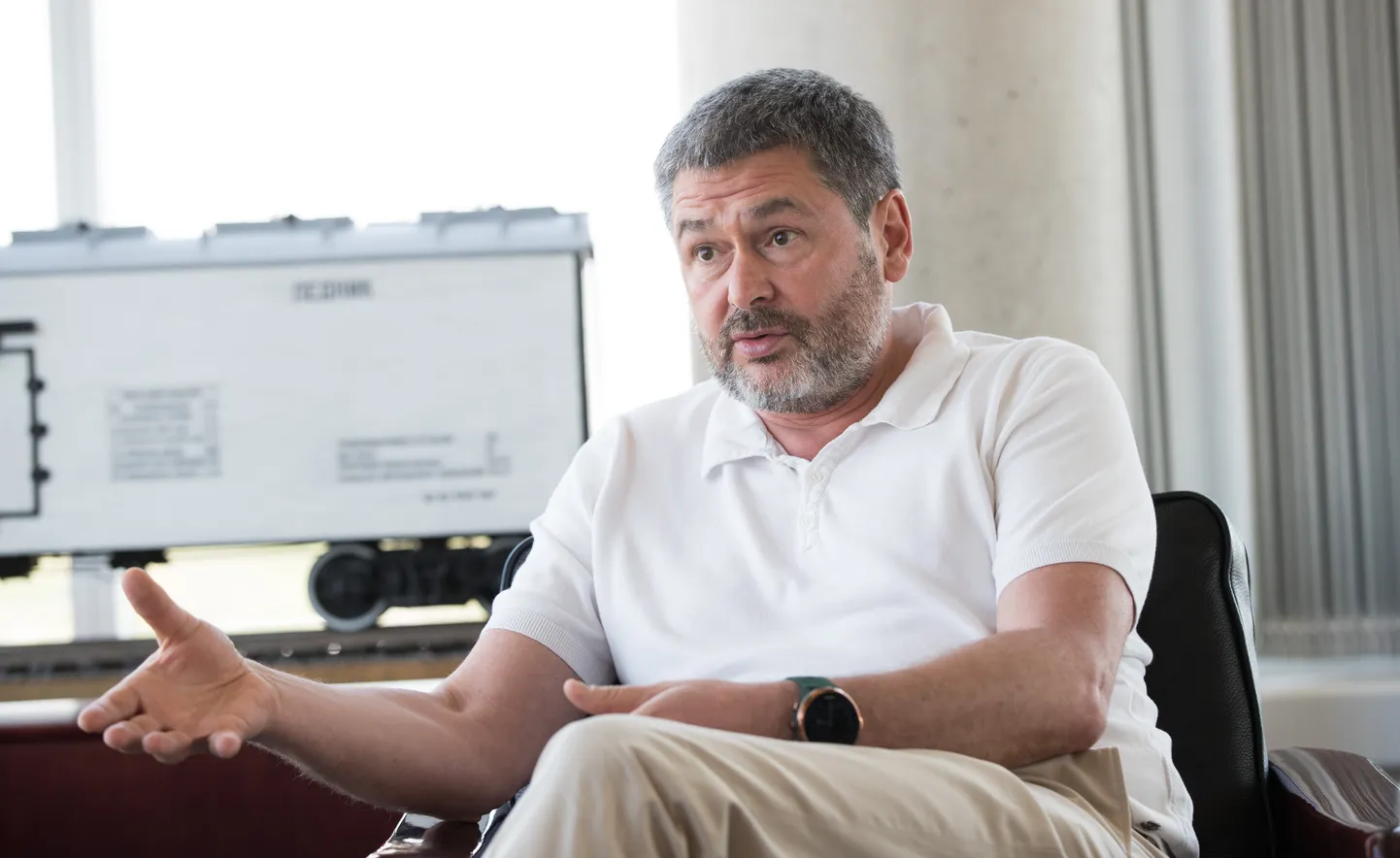 Oleg Ossinovski raudteefirma kasum tõusis aastaga üle 80 protsendi