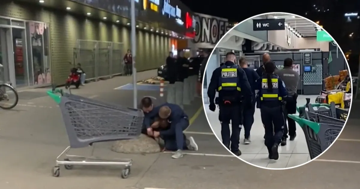 VIDEO «T**a, lase mul minna!» Öine märul Sikupilli Prisma ees ...