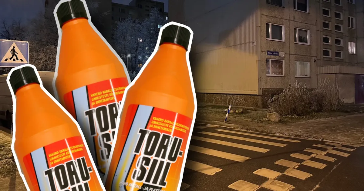 В результате взрыва бомбы, сделанной из средства Torusiil, серьезно ...