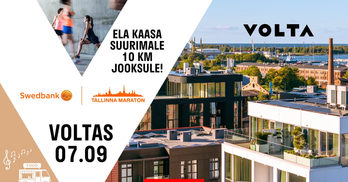 Swedbanki Tallinna Maraton jookseb ühes rütmis muutuva linnaruumiga ...