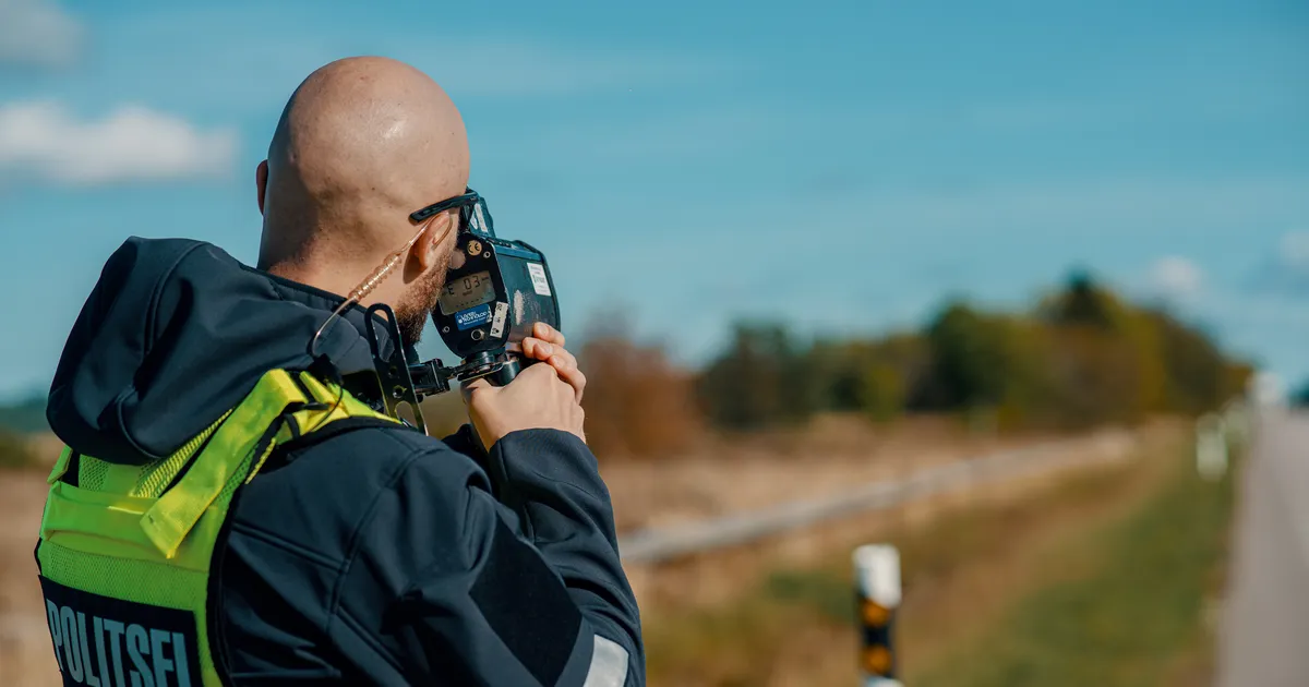 Tallinn-Tartu maanteelt tabati 187 km/h ja 172 km/h sõitvad autojuhid