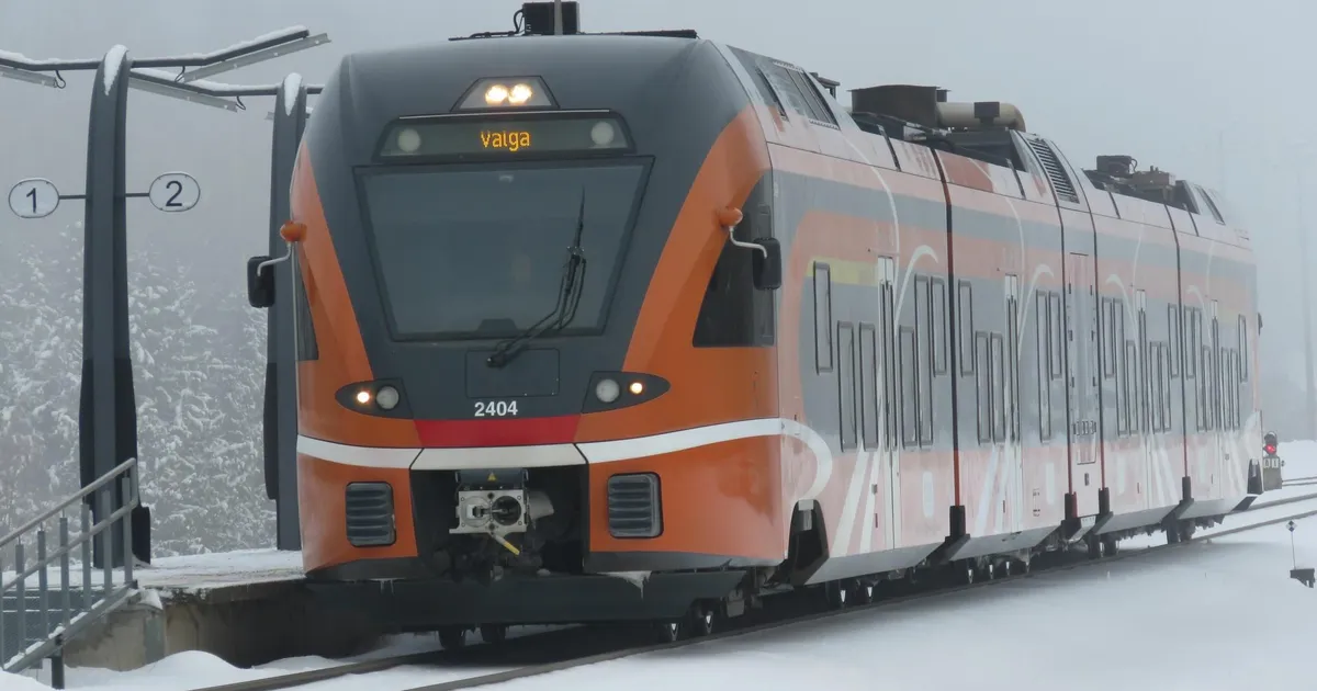 Algavad Tartu-Riia rongiliini katsesõidud