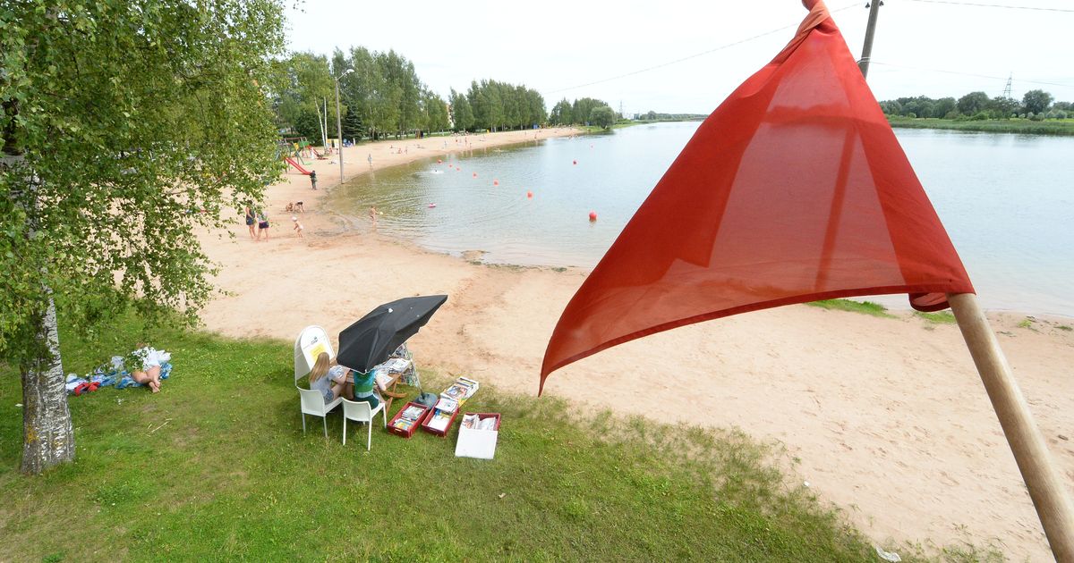 Anne Kanalis Võib Taas Ujuda Emajõe Randades Lehvib Punane Lipp