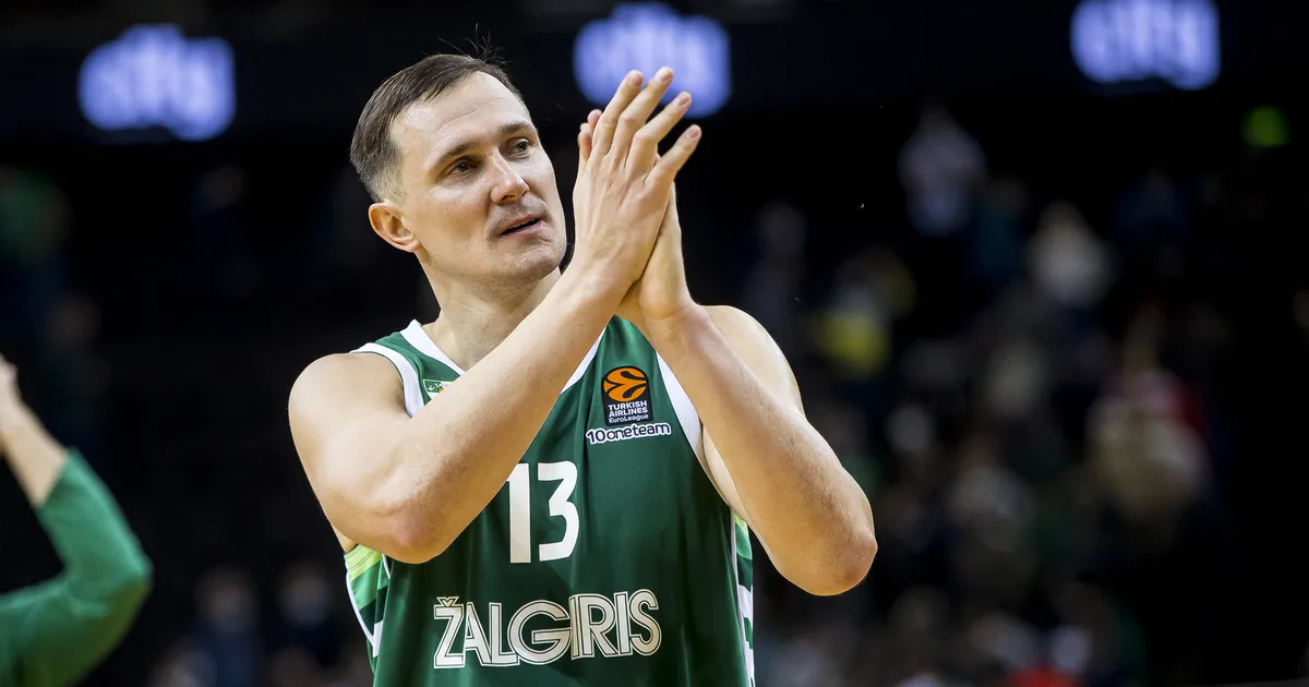 Leedu korvpalli elav legend Jankunas lõpetas muljet avaldava Euroliiga ...