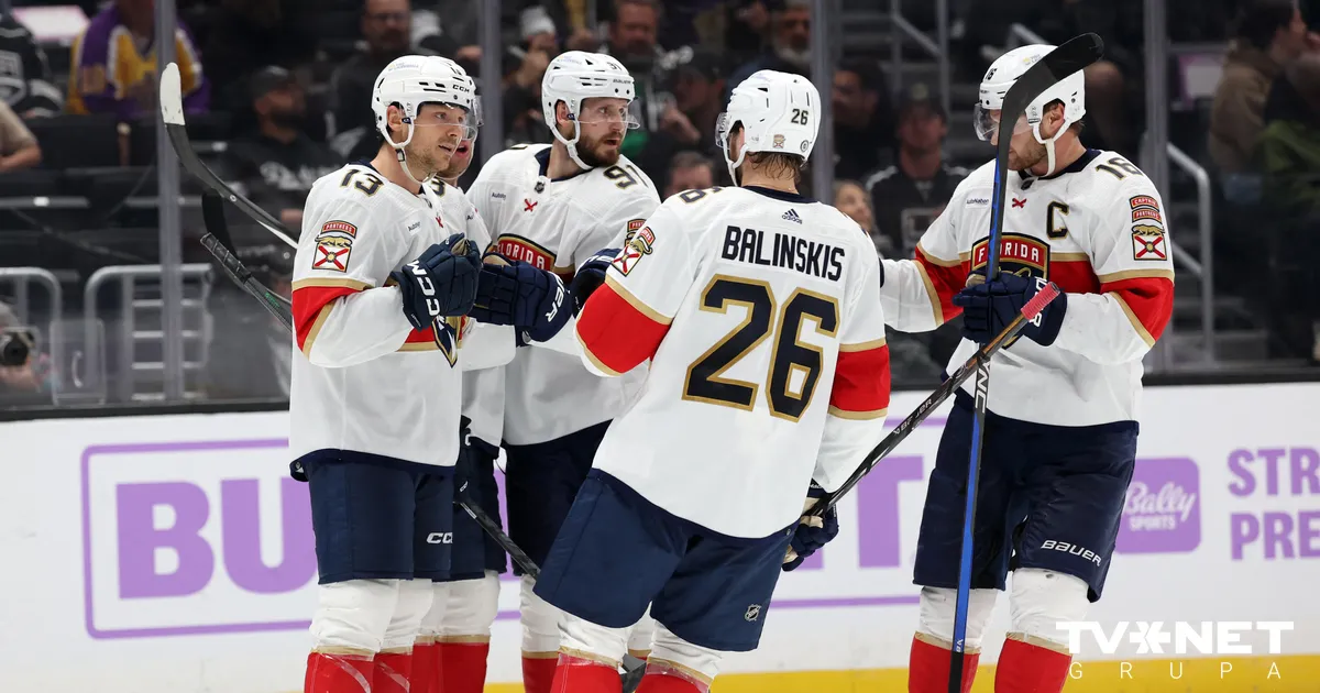 Pārtrūkst Balinska un "Panthers" piecu uzvaru sērija