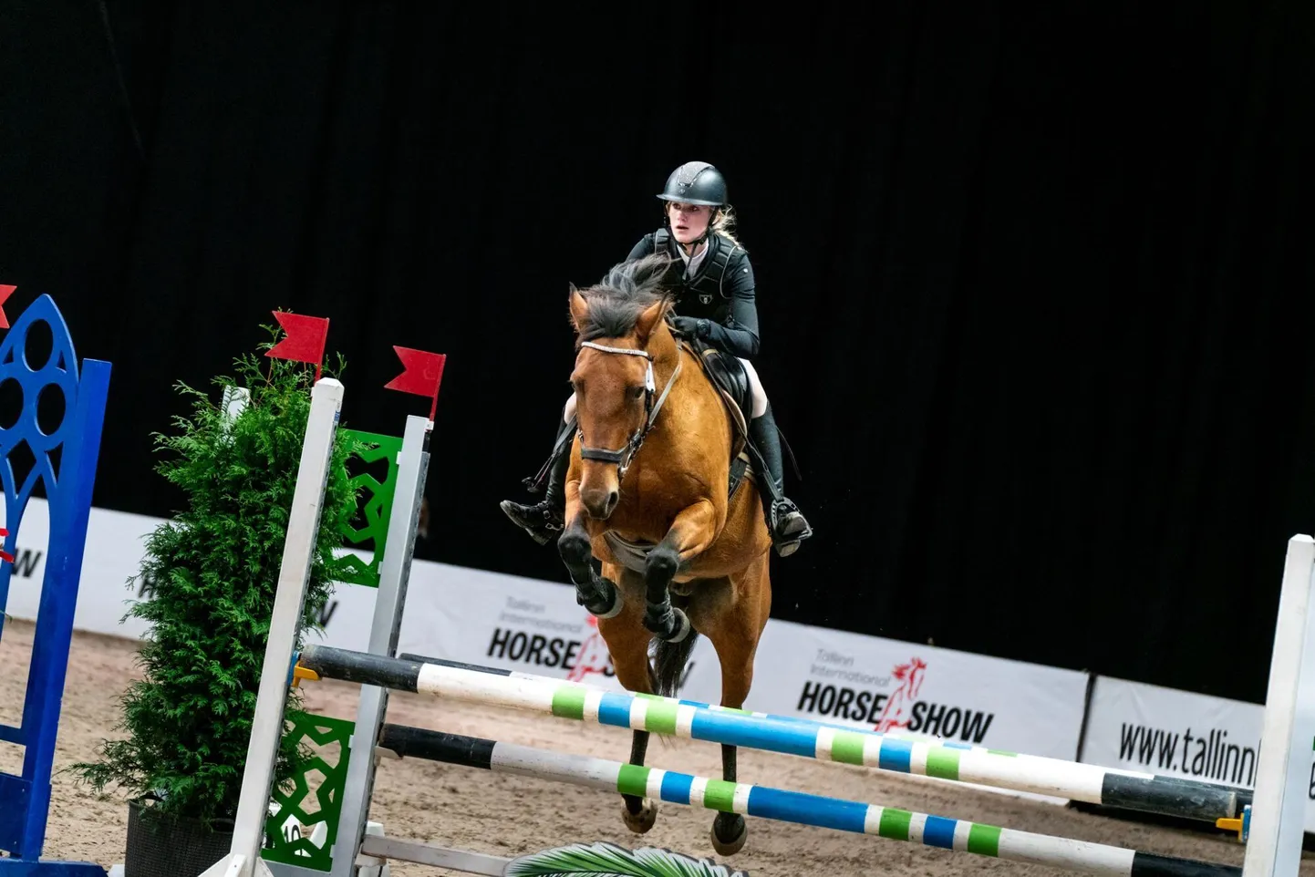 Isabella Kuusk saavutas Tallinn International Horse Show’l teise koha