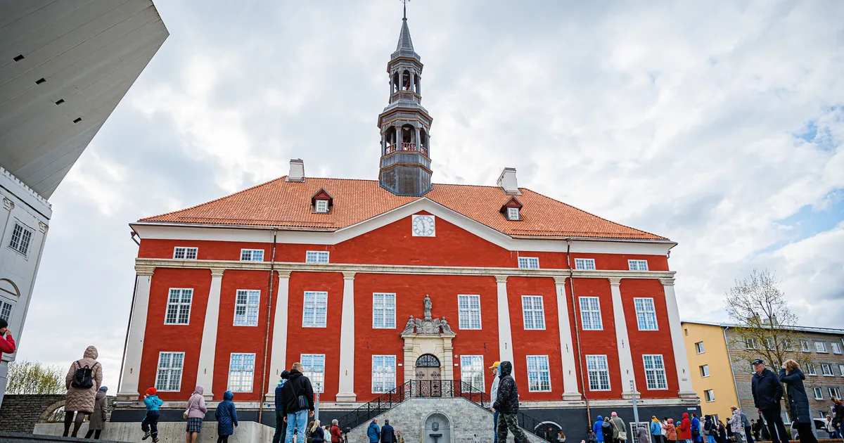 Narva raekoja uuendamine tunnistati aasta teoks