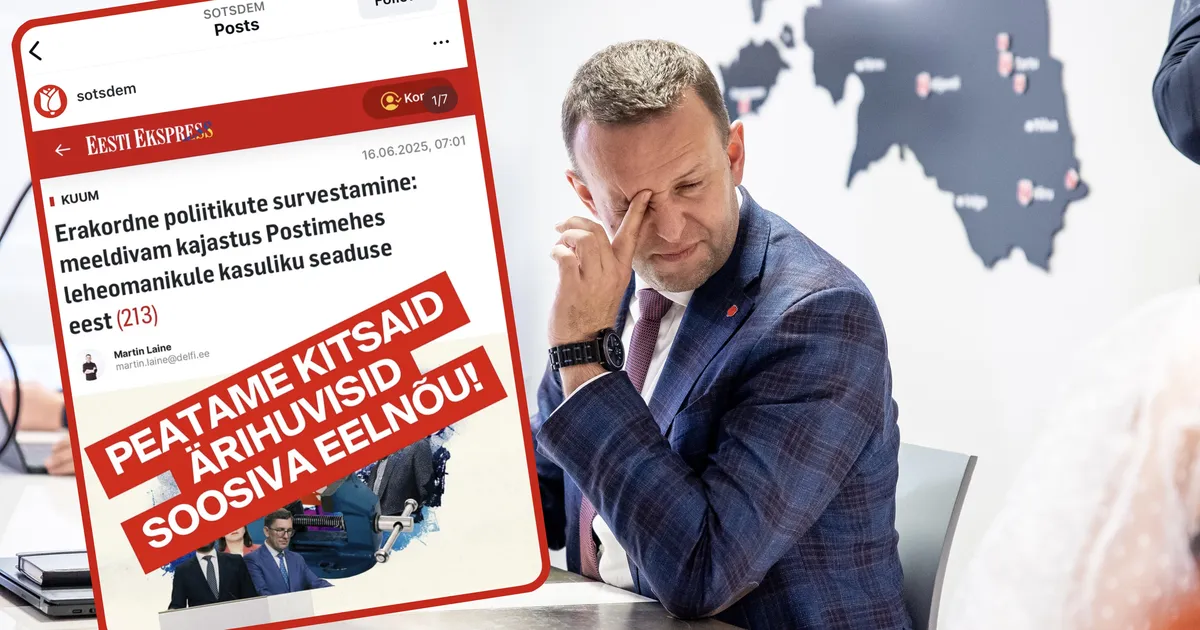Sotside sotsiaalmeedia skandaal väärib tähelepanu. Eesti Ekspressi ...